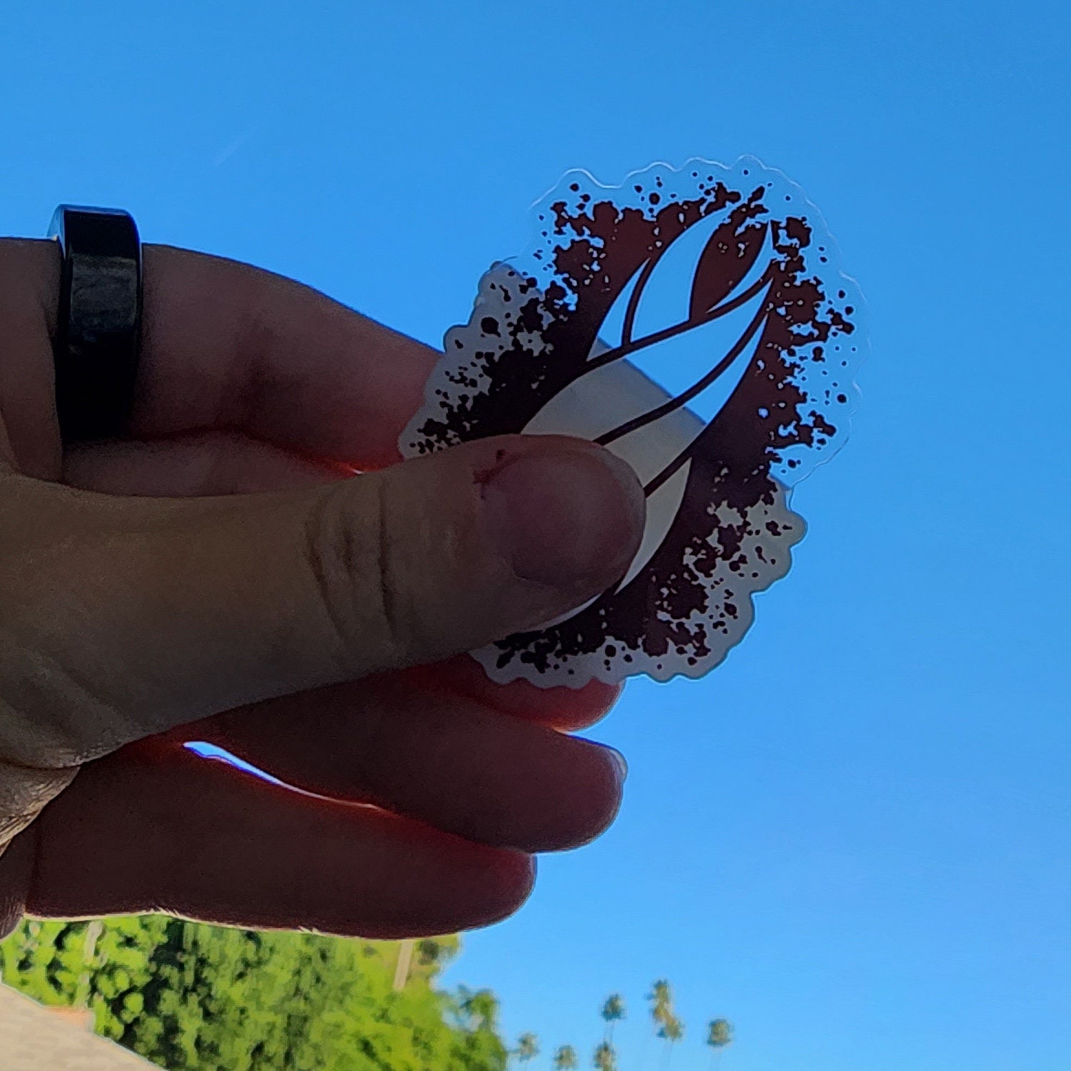 Unitology Marker Bloody Clear Vinyl Sticker / Custom Dead - Etsy