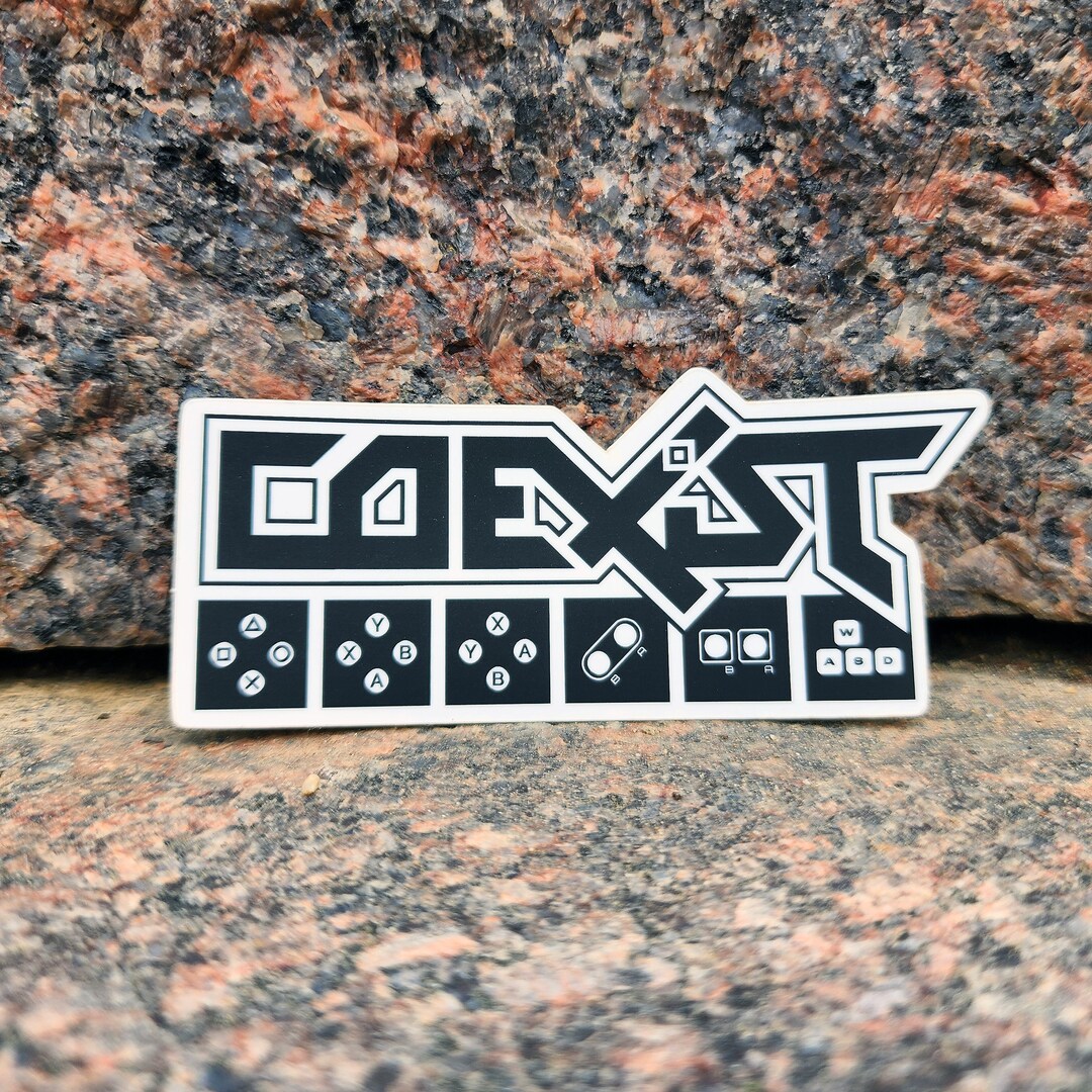 Coexist Gamer Pride Matte Vinyl Sticker / Custom Gamer Video Game Art ...