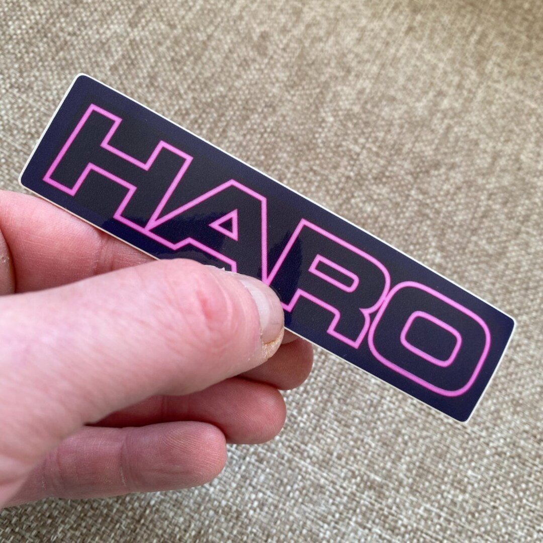 1980s Style Haro BMX Premium Sticker Vintage 12cm - Etsy