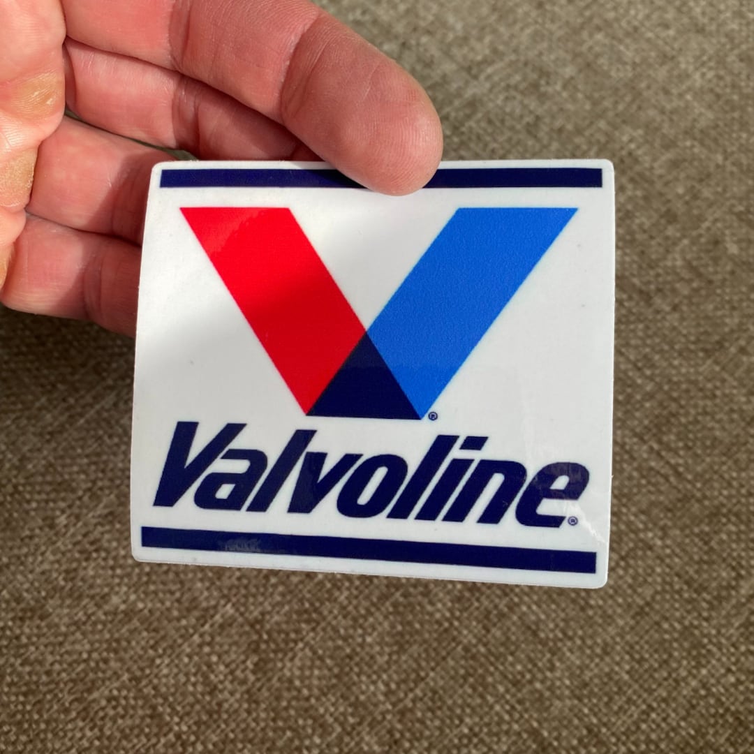 Valvoline Motor Oil Sticker 1980s Performance Decal Vintage Classic VW ...