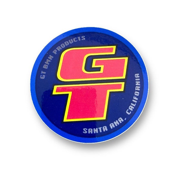 Gt Bmx Sticker - Etsy