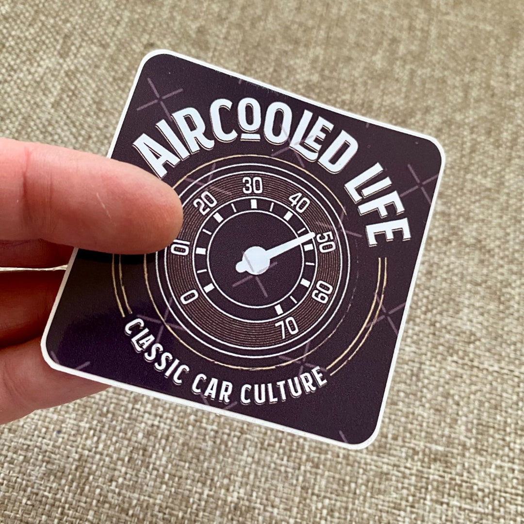 VW Aircooled Life Speedo Sticker 7cm Wide High Gloss UV Protected - Etsy UK