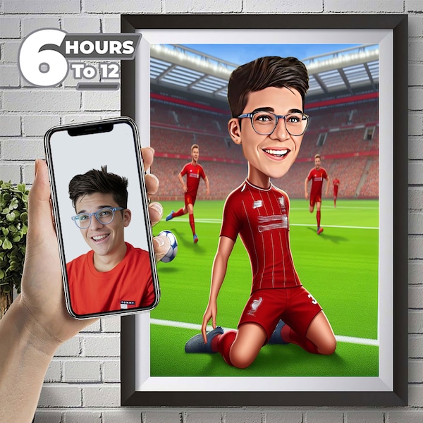 Liverpool Fc Cartoon - Etsy