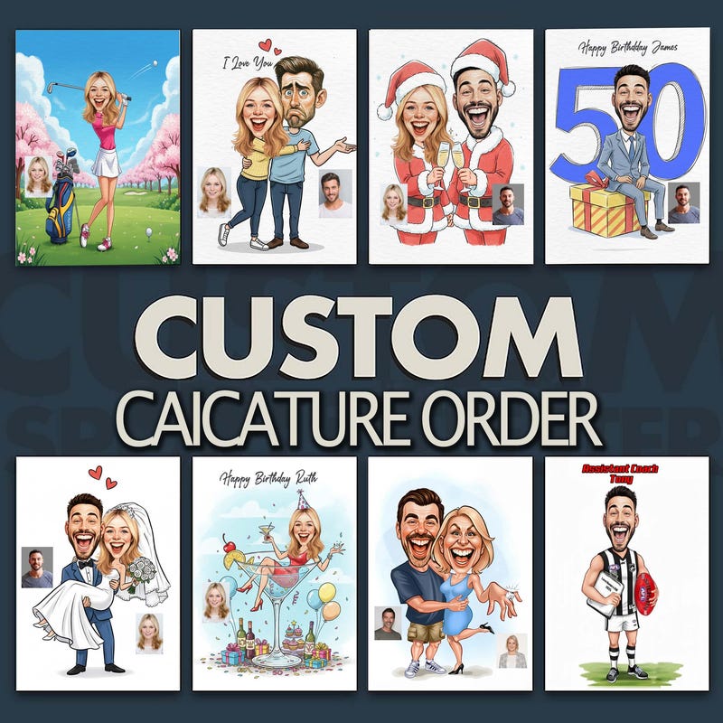 Caracture Drawing Gift - 60+ Gift Ideas for 2025