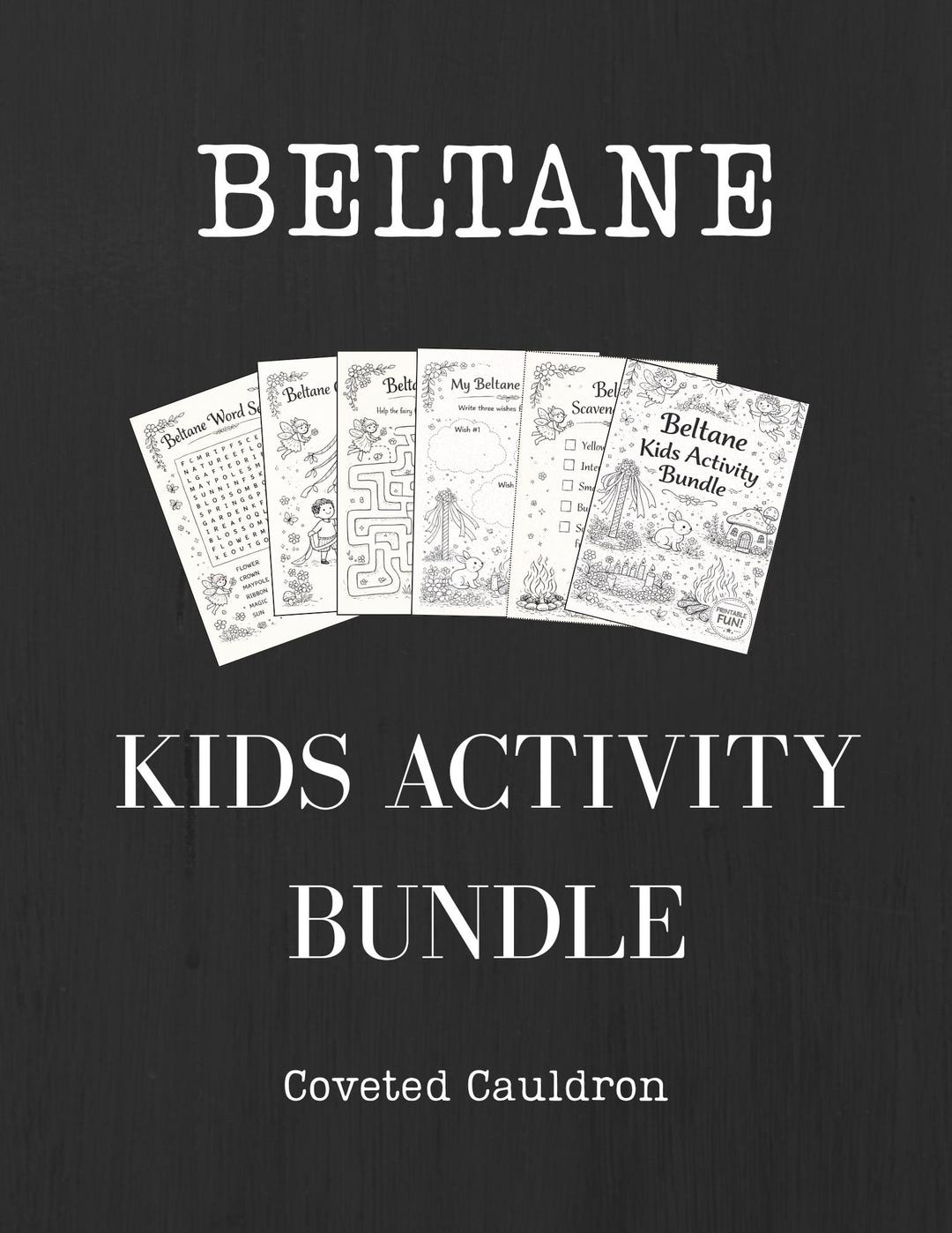 Beltane Kids Activity Bundle | Printable Spring Festival, Waldorf ...