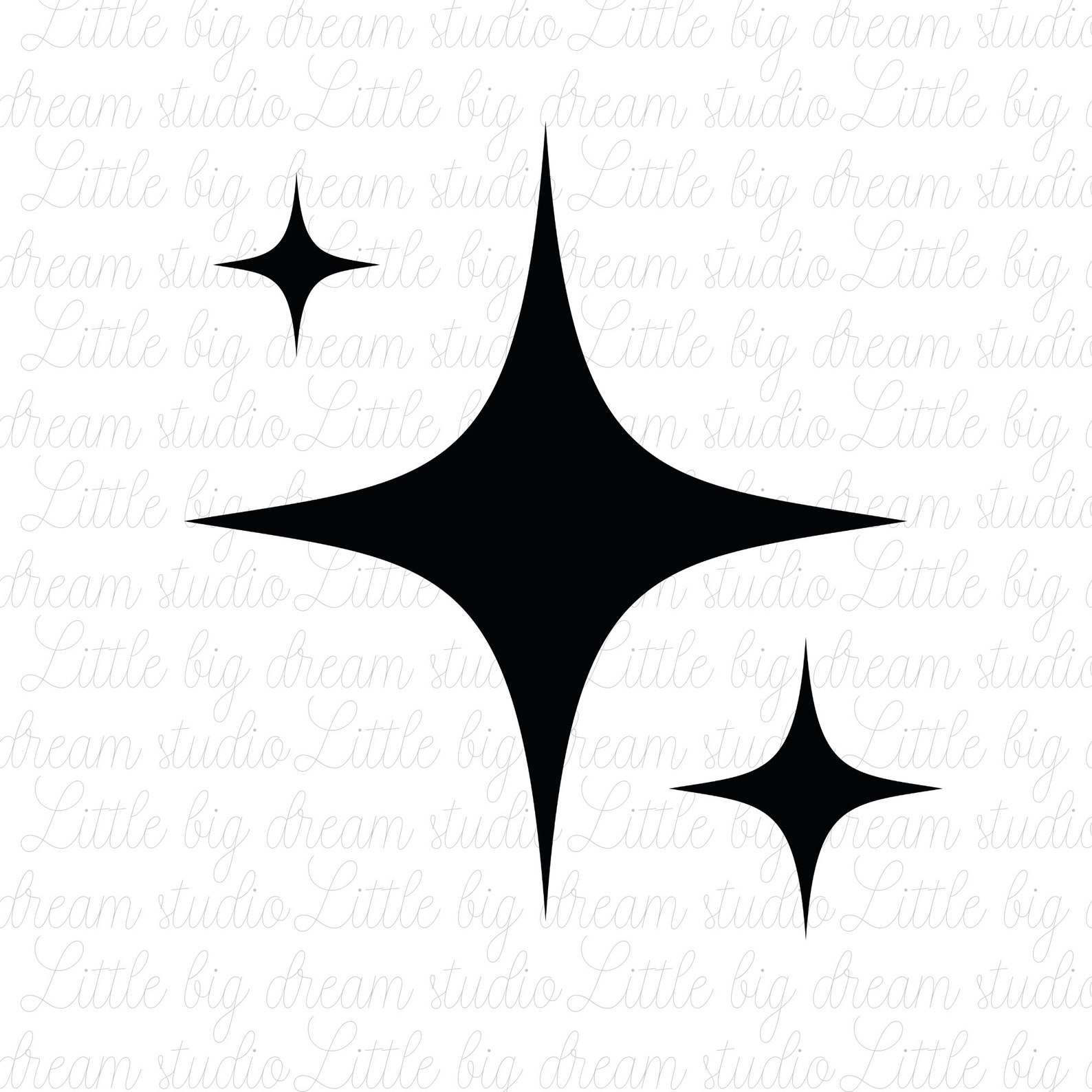 Sparkle SVG, Sparkle Stars SVG, Stars Svg, Star Clipart, Bright Stars ...