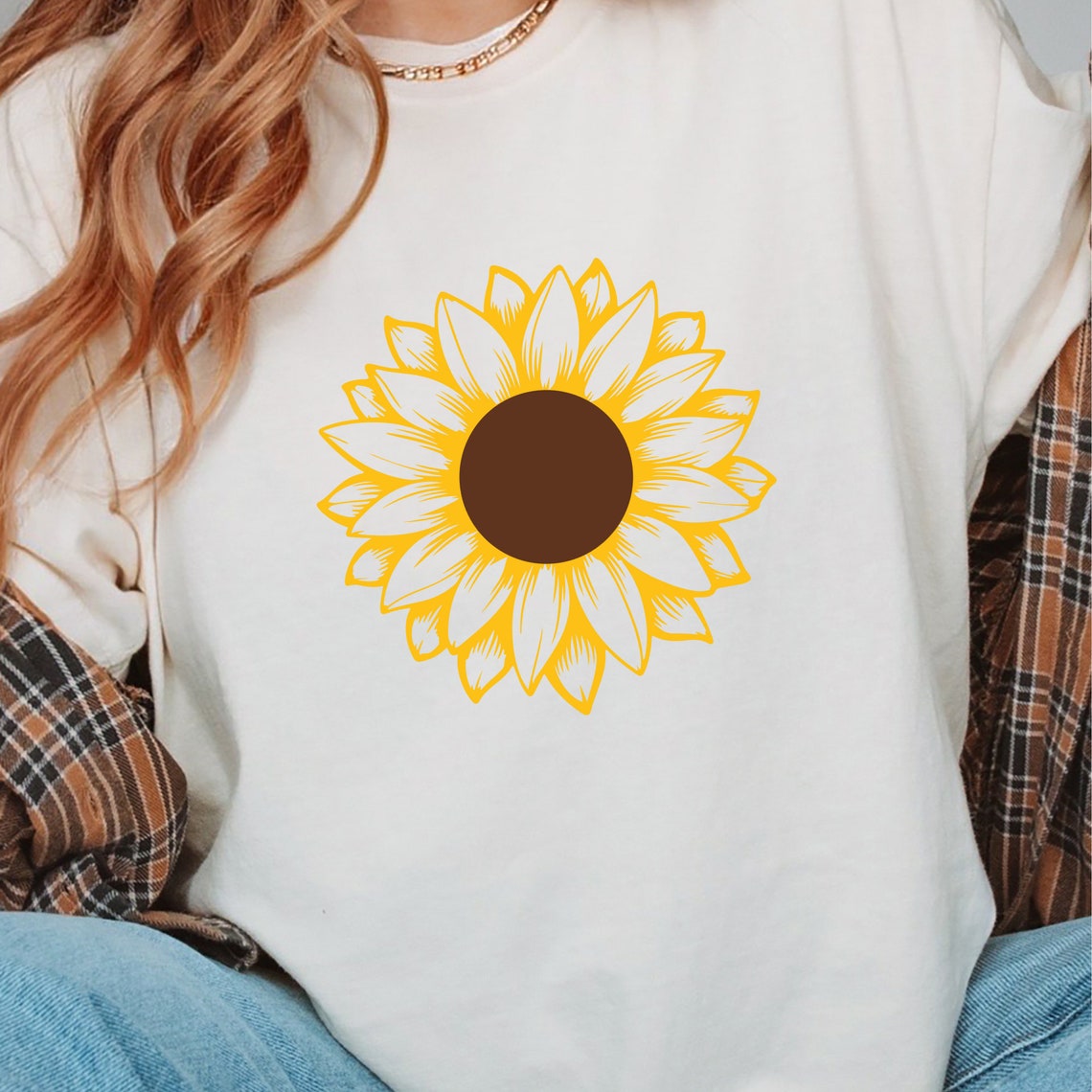 Sunflower SVG, Flower Svg, Digital Download, Clipart Sunflower, Flower ...