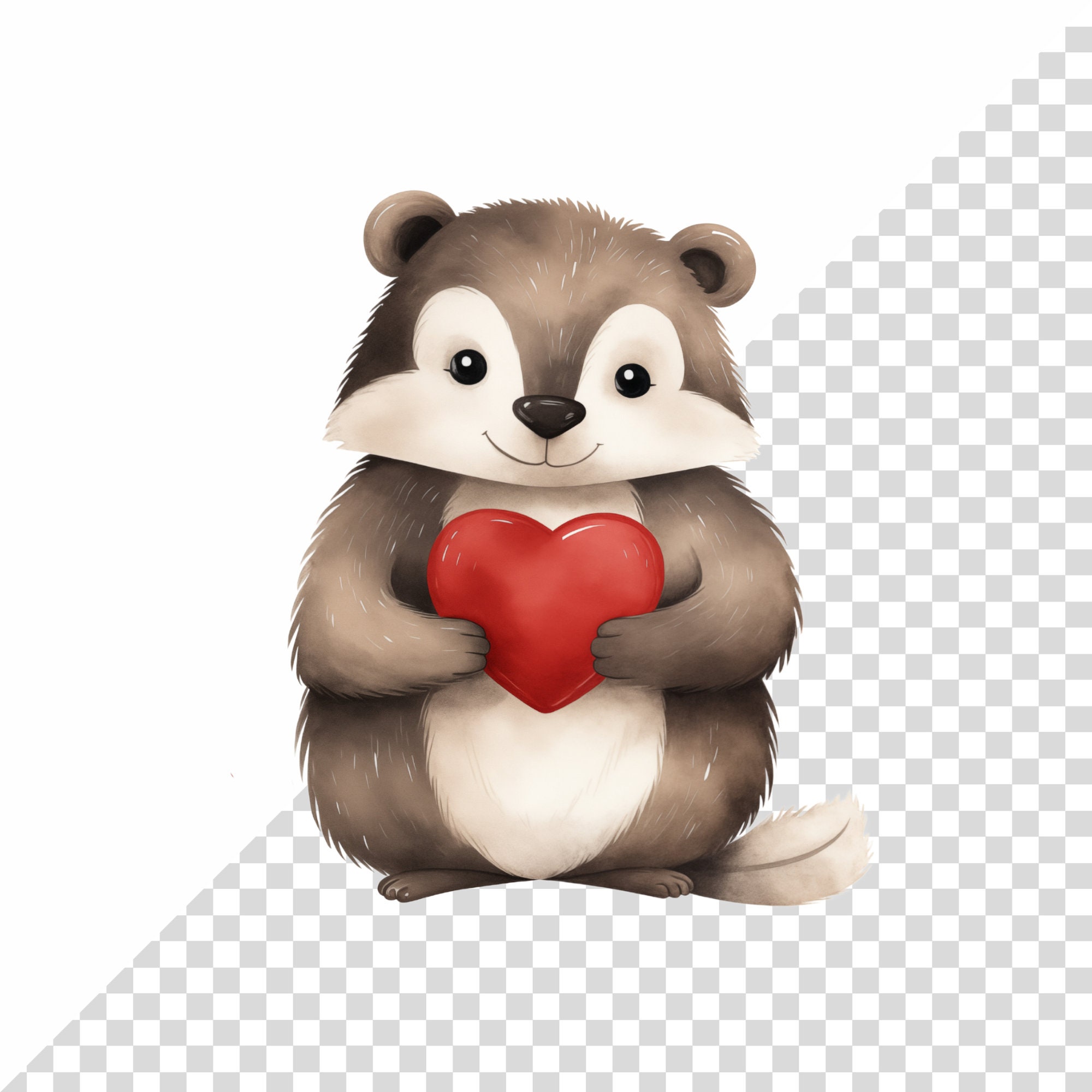 Woodland Animals, Watercolor Woodland Animals PNG, Watercolor ...