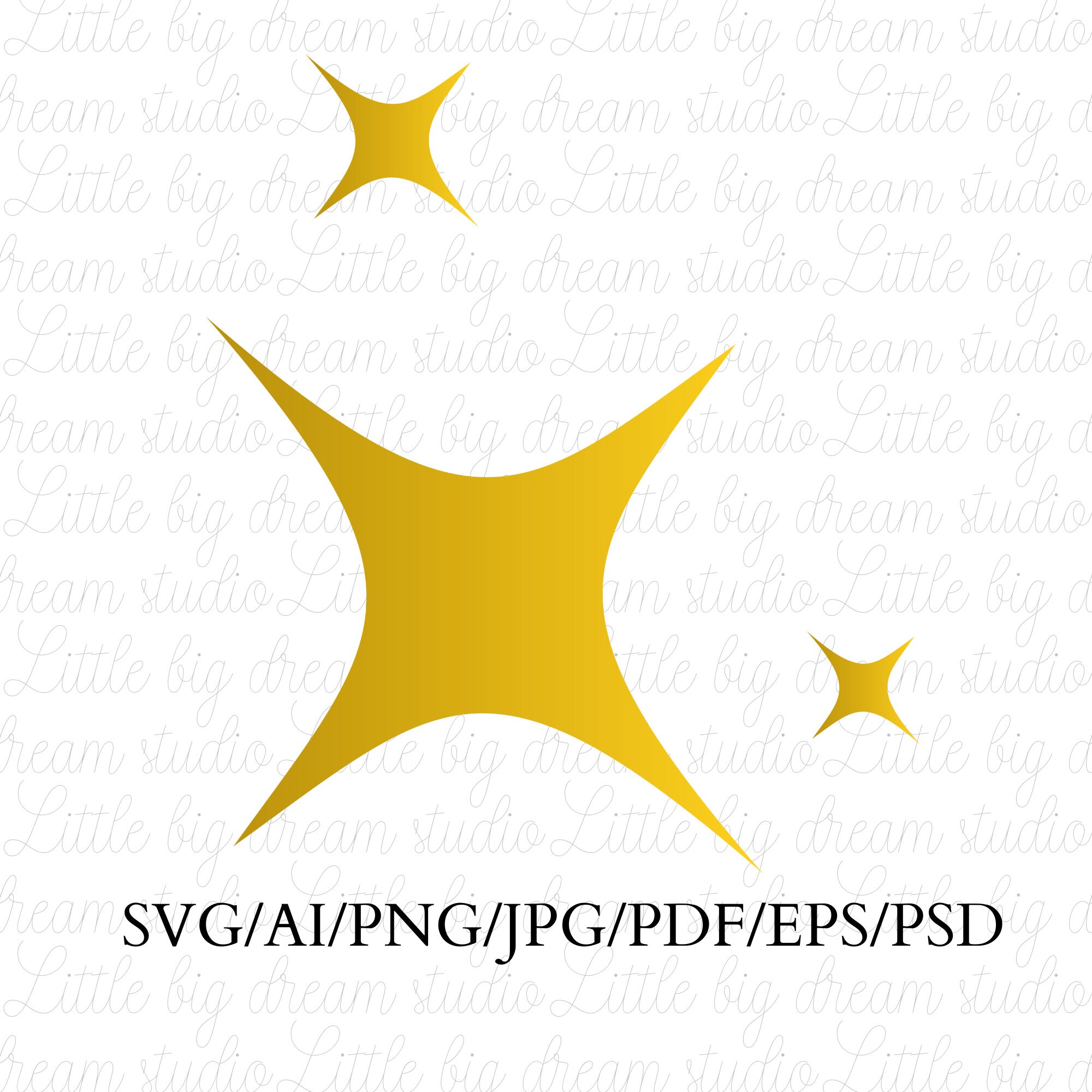 Sparkle SVG, Sparkle Stars SVG, Stars Svg, Star Clipart, Bright Stars ...