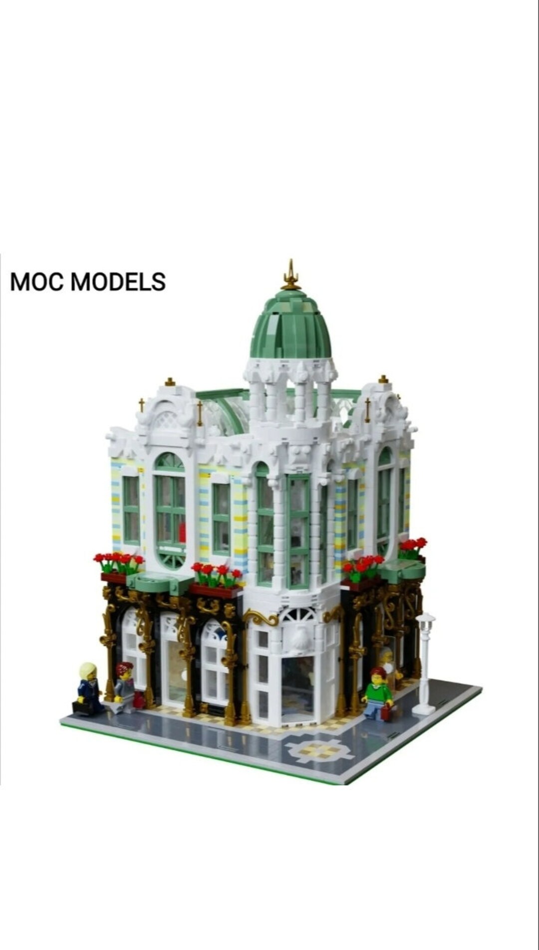 Lego Modular Building Minerals Shop Moc Instructions - Etsy
