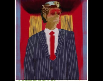 American Psycho Poster, Patrick Bateman Art Print. Vintage Poster ...