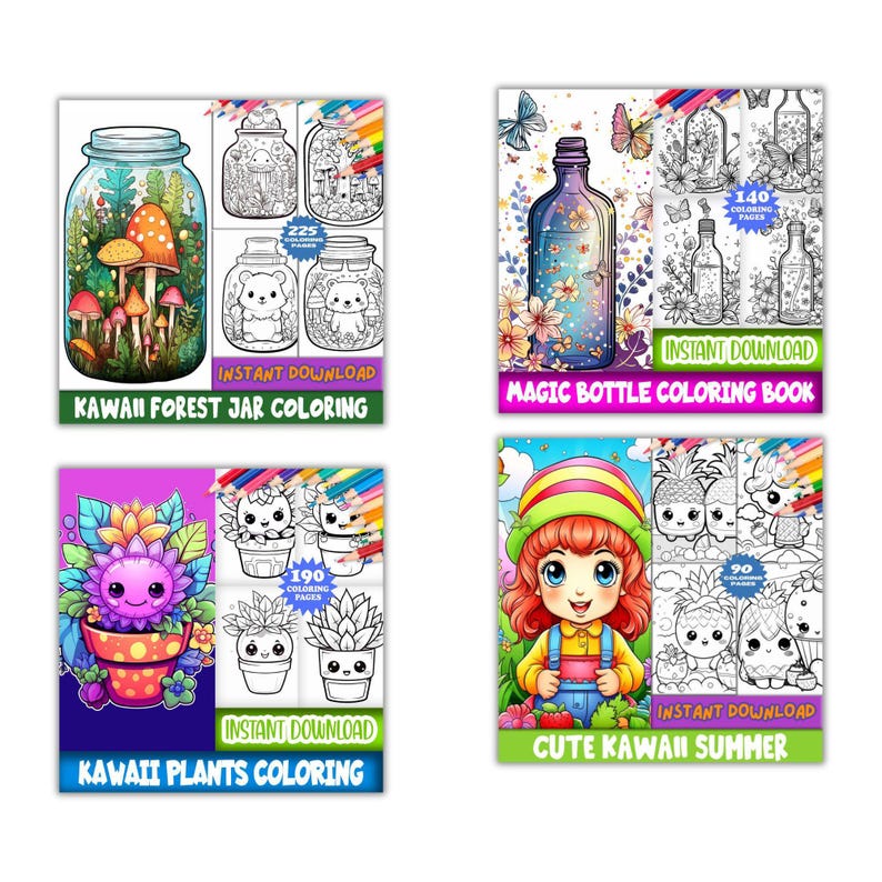 60000+ Coloring Pages Ultimate Bundle, Coloring Book Bundle, Cute ...
