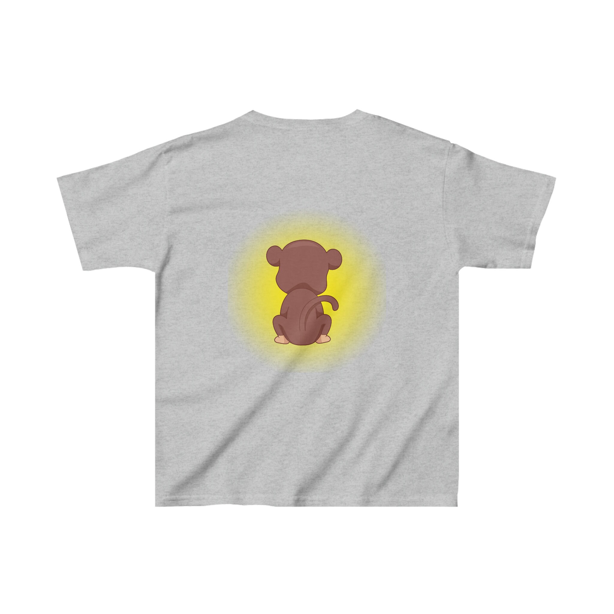 I’m A Little Monkey Front and Back Kids Unisex T-shirt, Cute Fun Tee ...