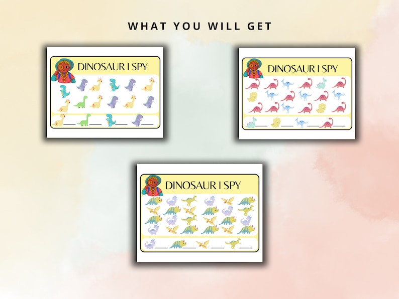 I Spy Game | Dinosaurs I Spy | I Spy Kids Activities | Seek and Find ...