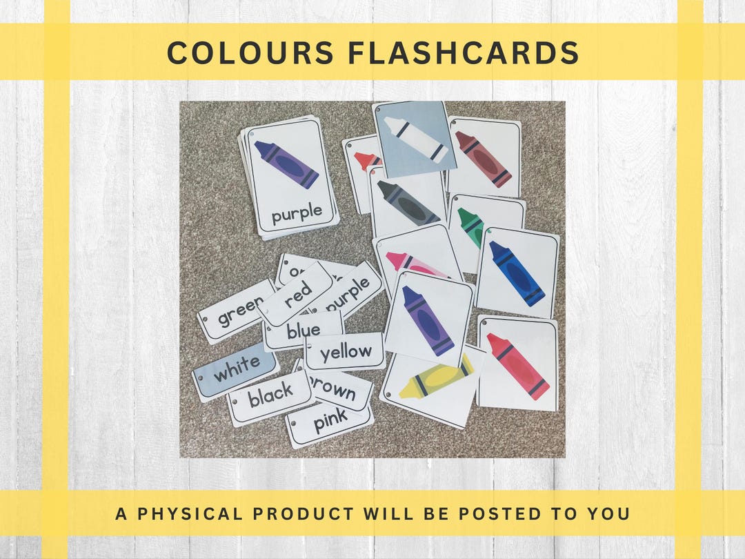 Preschool Flash Cards | Colour Posters | Colour Activity | Home ...