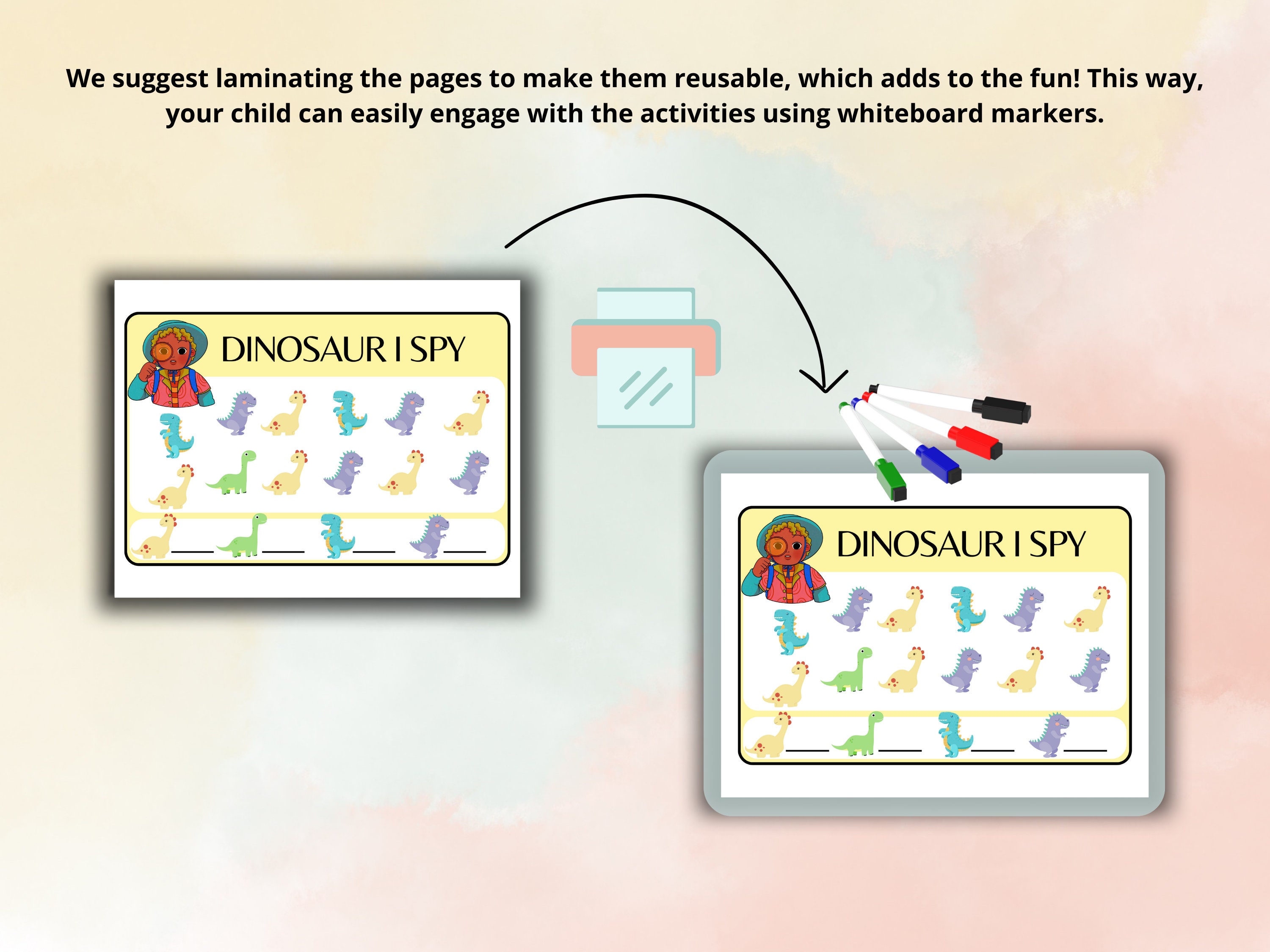 I Spy Game | Dinosaurs I Spy | I Spy Kids Activities | Seek and Find ...