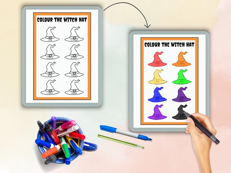 Halloween Coloring Pages for Kids | Halloween Party Activity ...