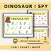 I Spy Game | Dinosaurs I Spy | I Spy Kids Activities | Seek and Find ...