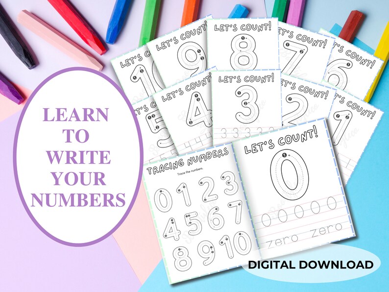 Abcs and 123s Activity Book for Kids, Tracing Letters and Numbers ...