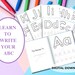 Abcs and 123s Activity Book for Kids, Tracing Letters and Numbers ...