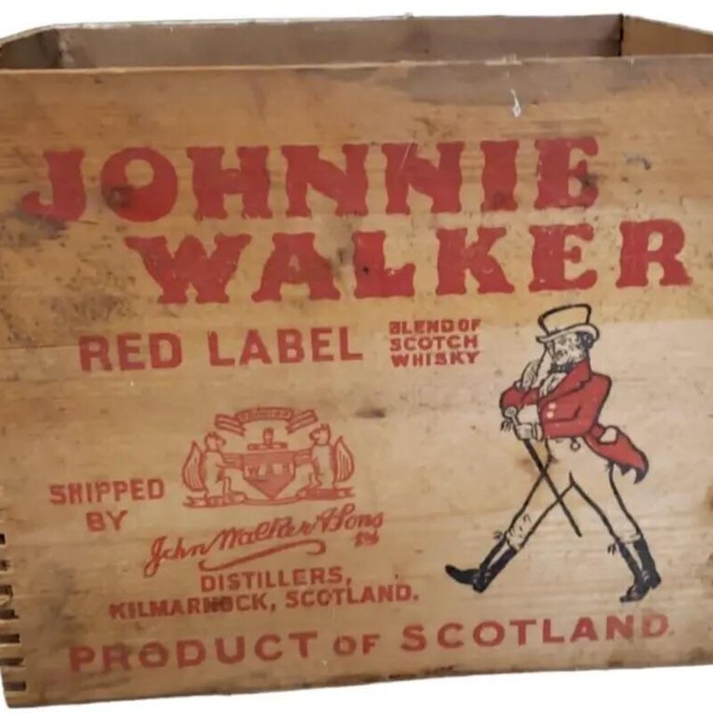 Whisky Crate - Etsy