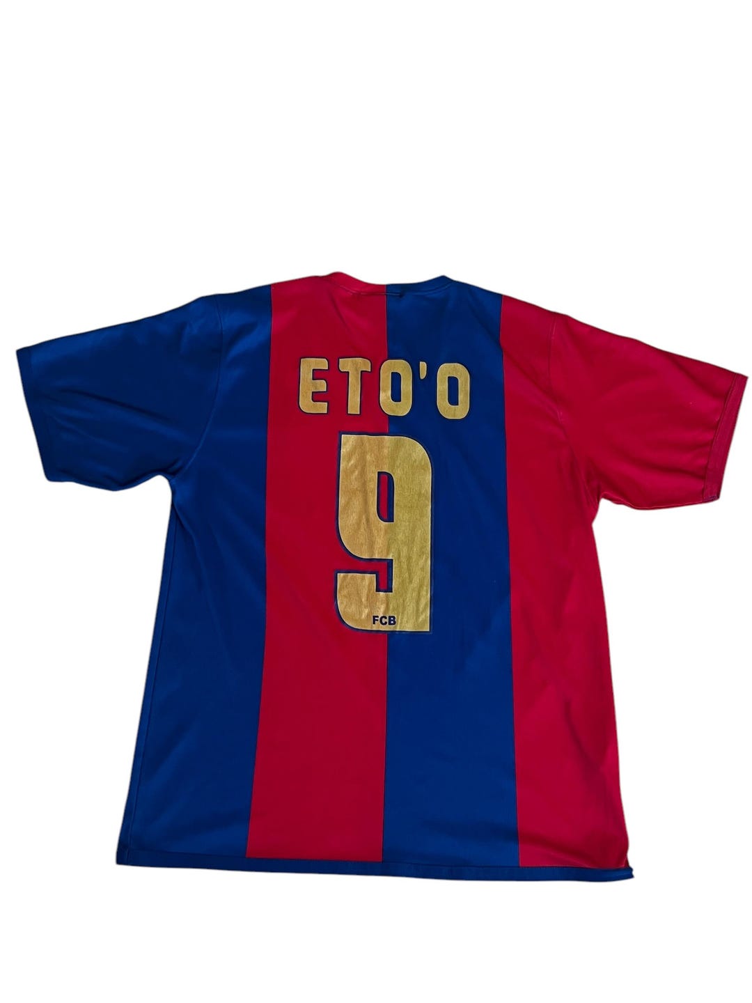 FC Barcelona Soccer Jersey Samuel Eto'o Size Large FCB Official Product ...