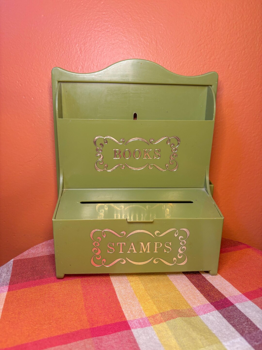 Vintage Stamp Organizer - Etsy