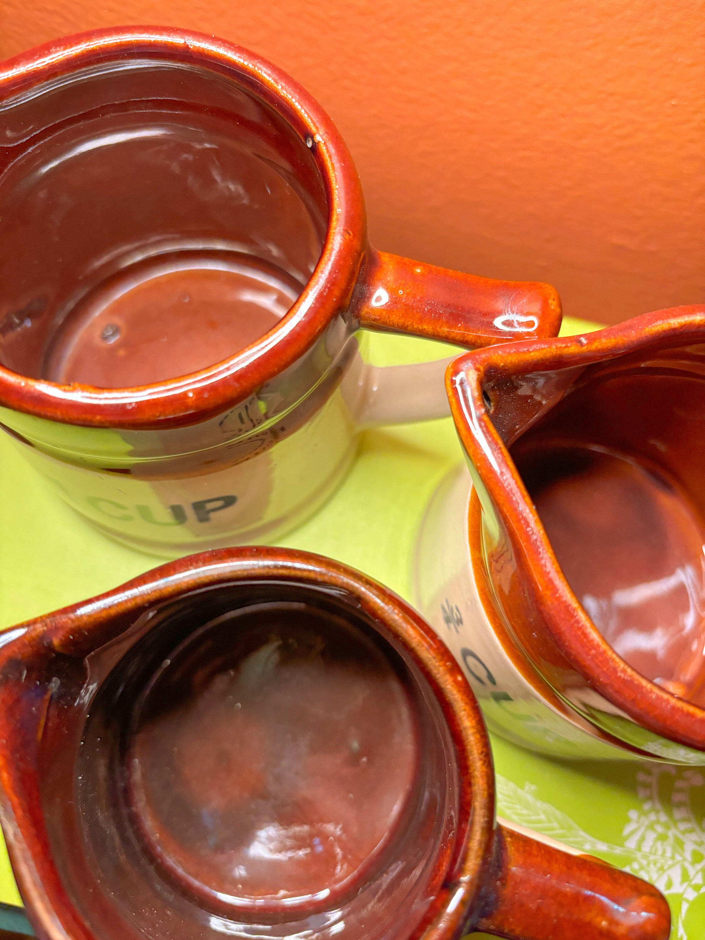 Vintage Measuring Cups, Set of 3 - Etsy