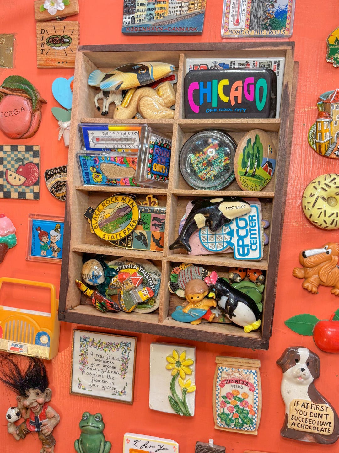 Vintage Magnets, Sets of 8 - Etsy