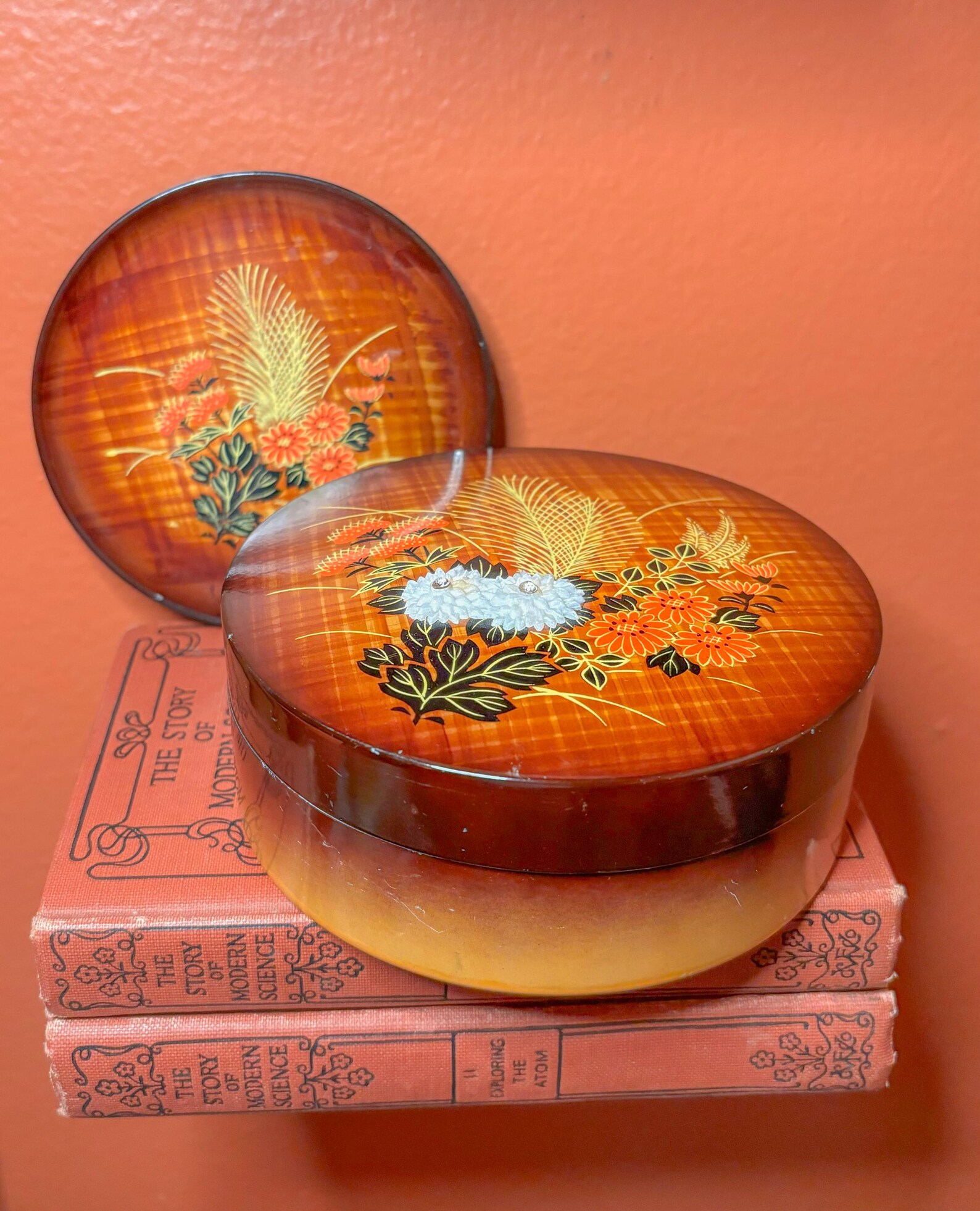 Vintage Japanese Coasters, Set of 5 - Etsy