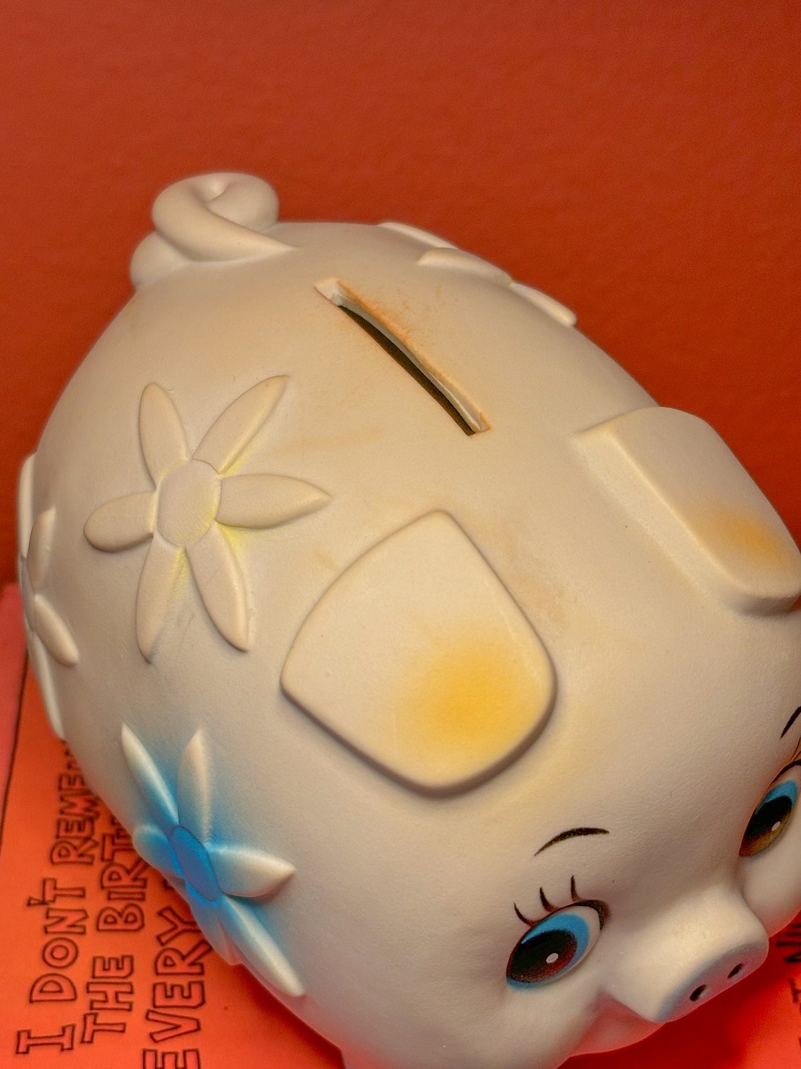 Vintage Avon Piggy Bank - Etsy