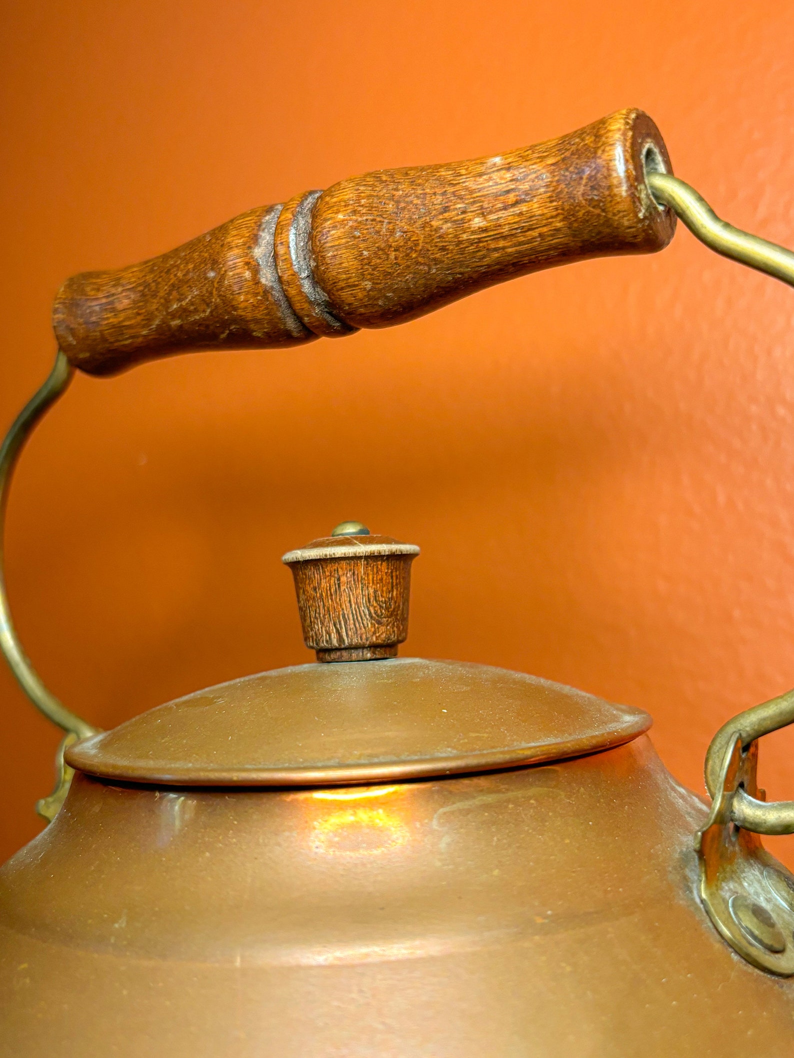 Vintage Copper Teapot - Etsy