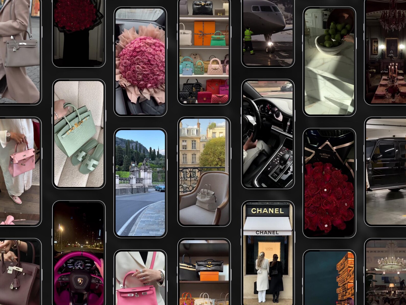 Luxury Reels, Rich Women Reels, PLR Instagram Reels, MRR Reels ...