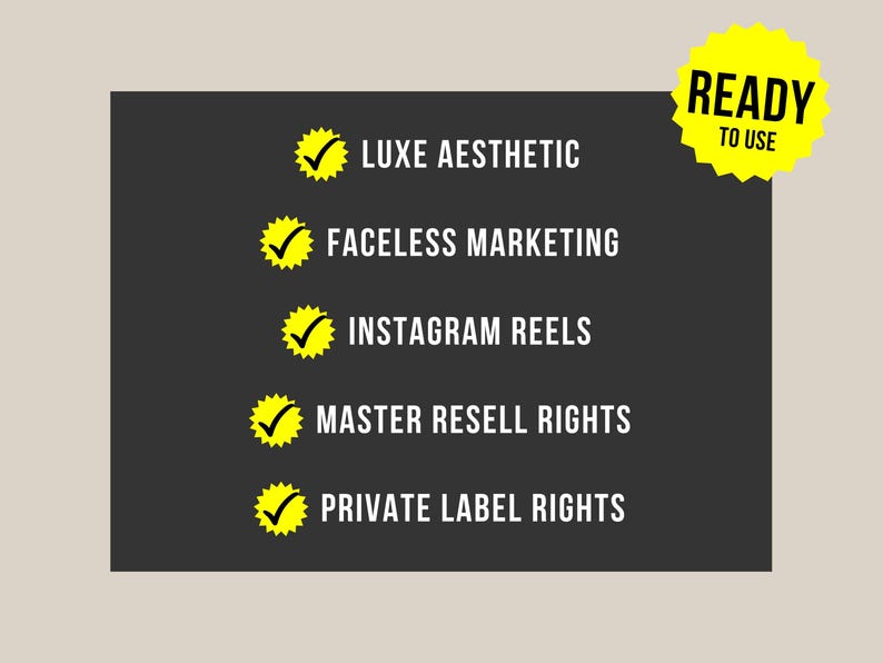 Luxury Reels, Rich Women Reels, PLR Instagram Reels, MRR Reels ...