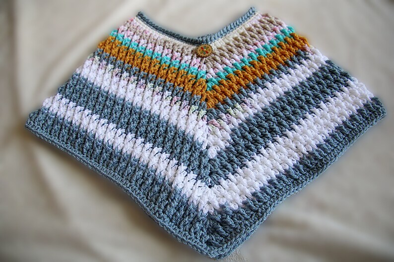 Tiny Tot Poncho - Etsy