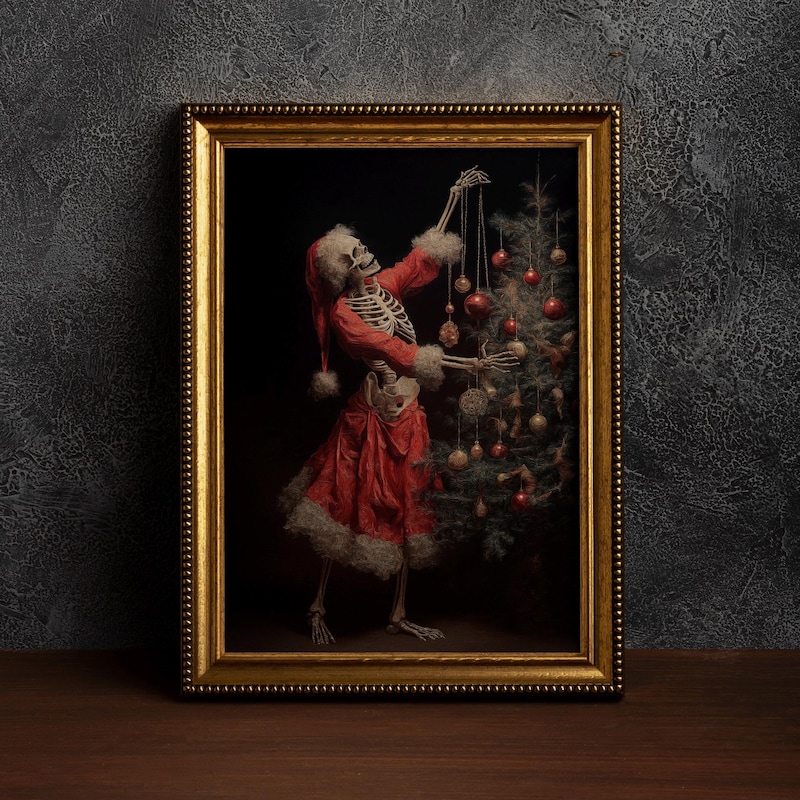 Creepy Santa - Etsy
