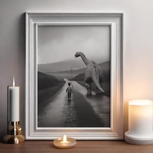 Best Friends - Dinosaur Print,dinosaur Picture,vintage Dinosaur ...