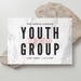 Youth Group Flyer, Youth Group Invite Card, Church Youth Event Invite ...