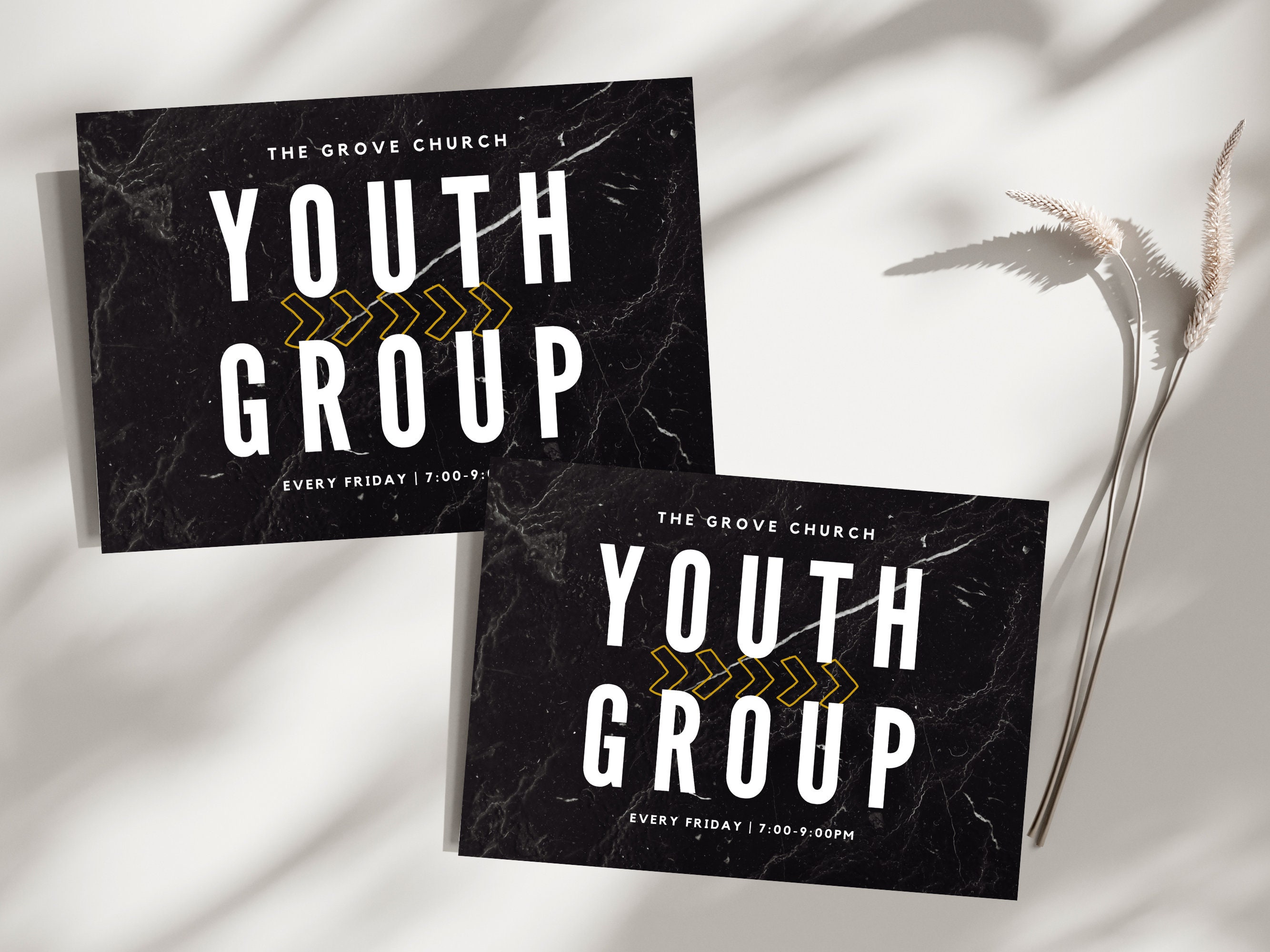 Youth Group Flyer, Youth Group Invite Card, Church Youth Event Invite ...