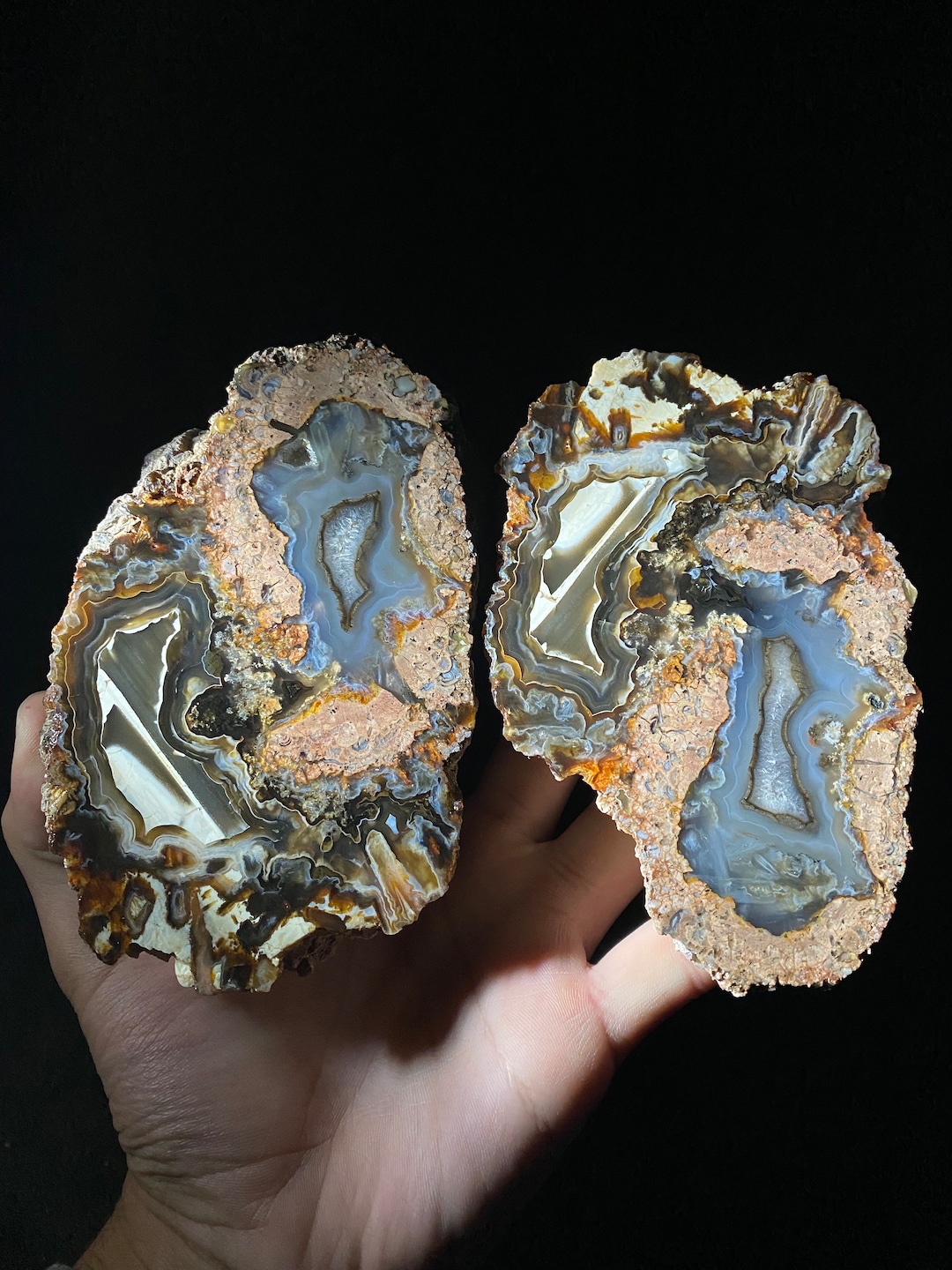 Agate From Cubuk Town, Ankara City, Turkey, Turkish Agate, Cubuk Agate ...