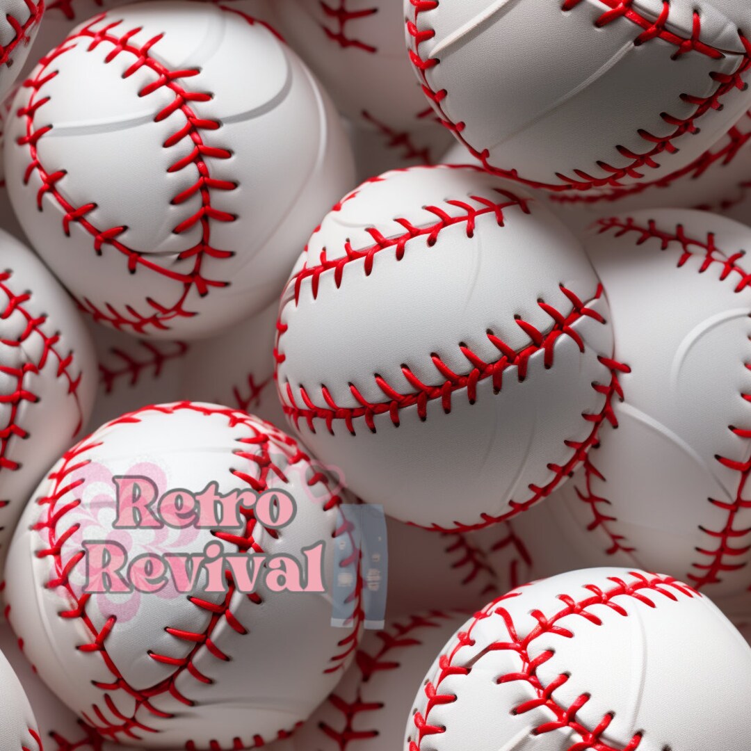 Baseball 3D Seamless File - Etsy