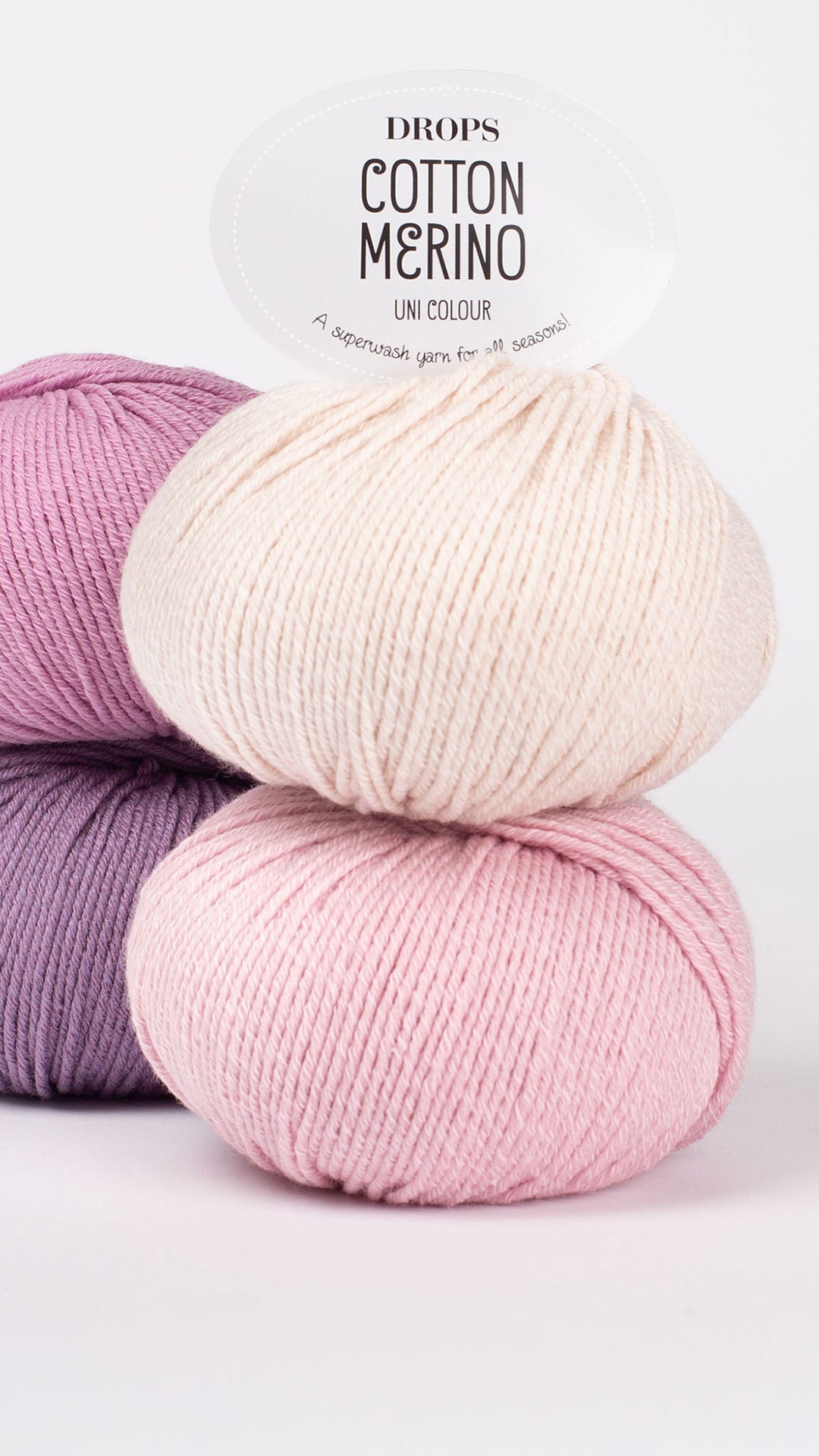 DROPS Cotton Merino, Wool, Cotton, Extra Fine Merino, Yarn, Wool Yarn ...
