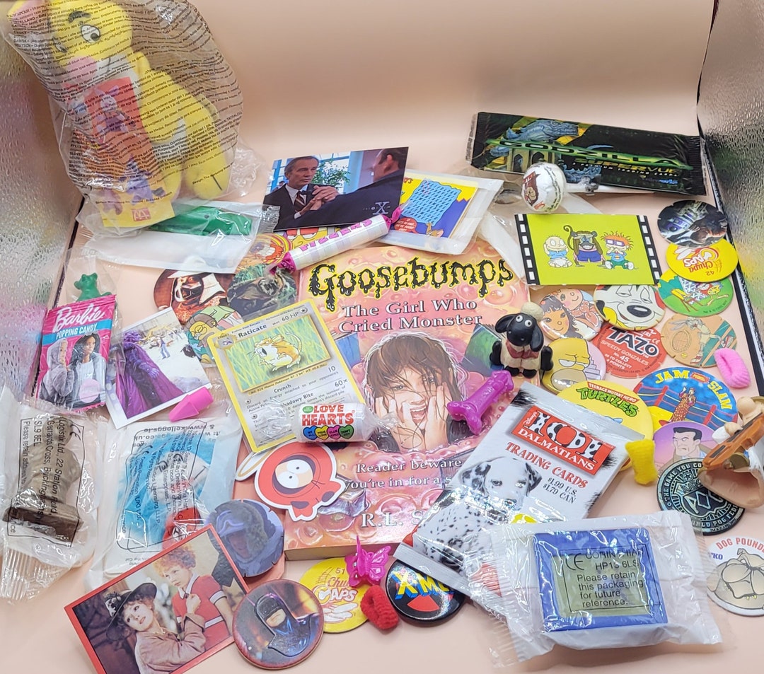 90s Bundle Vintage Items 90s Toys 90s Cereal Toys 90s Trading - Etsy