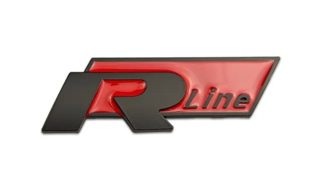New GTI R Line Front Rear Fender Emblem Badge VW Golf - Etsy