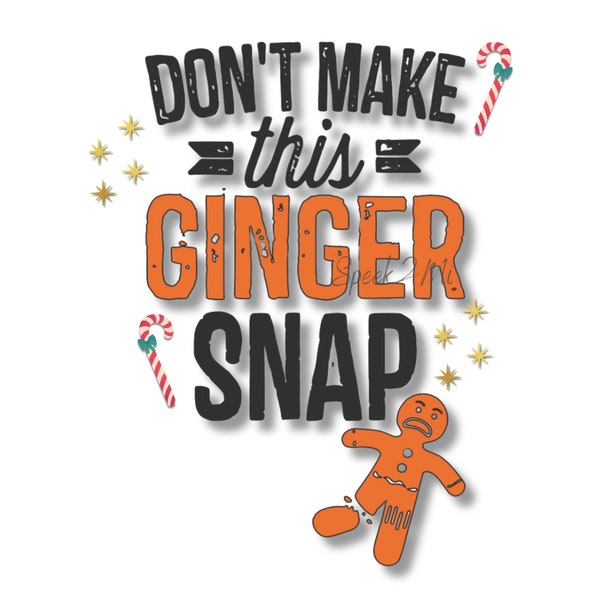 Christmas Ginger Svg - Etsy