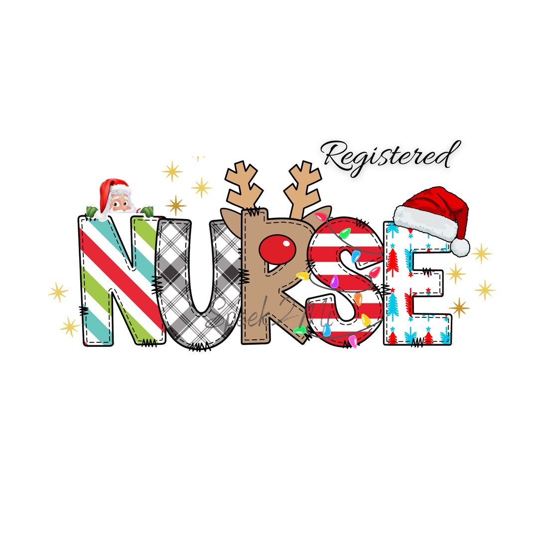 Nurse Sweatshirt SVG Christmas Digital Download Design, Christmas Shirt ...