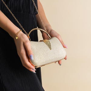 Gold Evening Bag - Gold Clutch Purse - Gold Evening Clutch - Gold ...