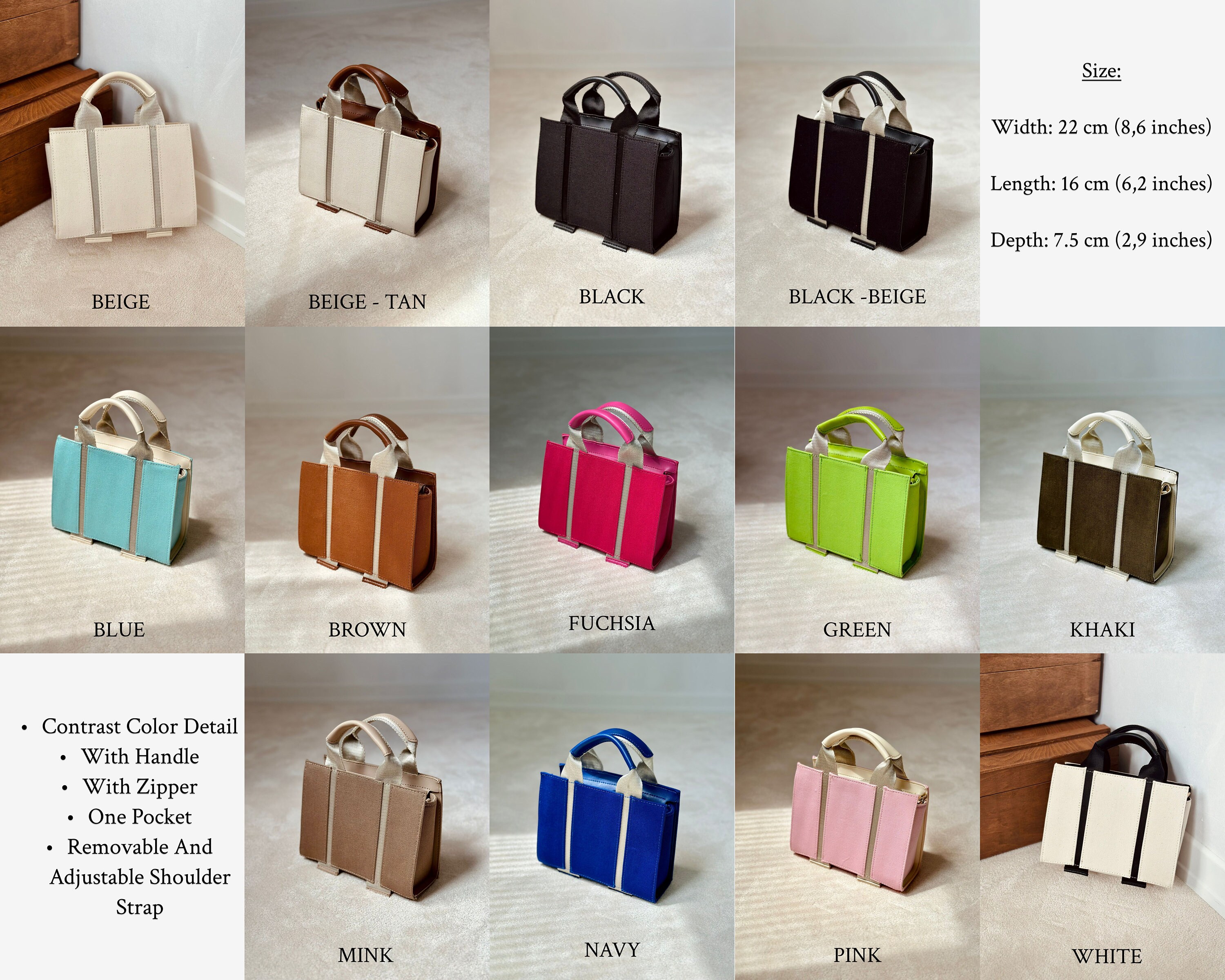 Mini Tote Bag Aesthetic Tote Bag Small Tote Bag Tote Bag - Etsy