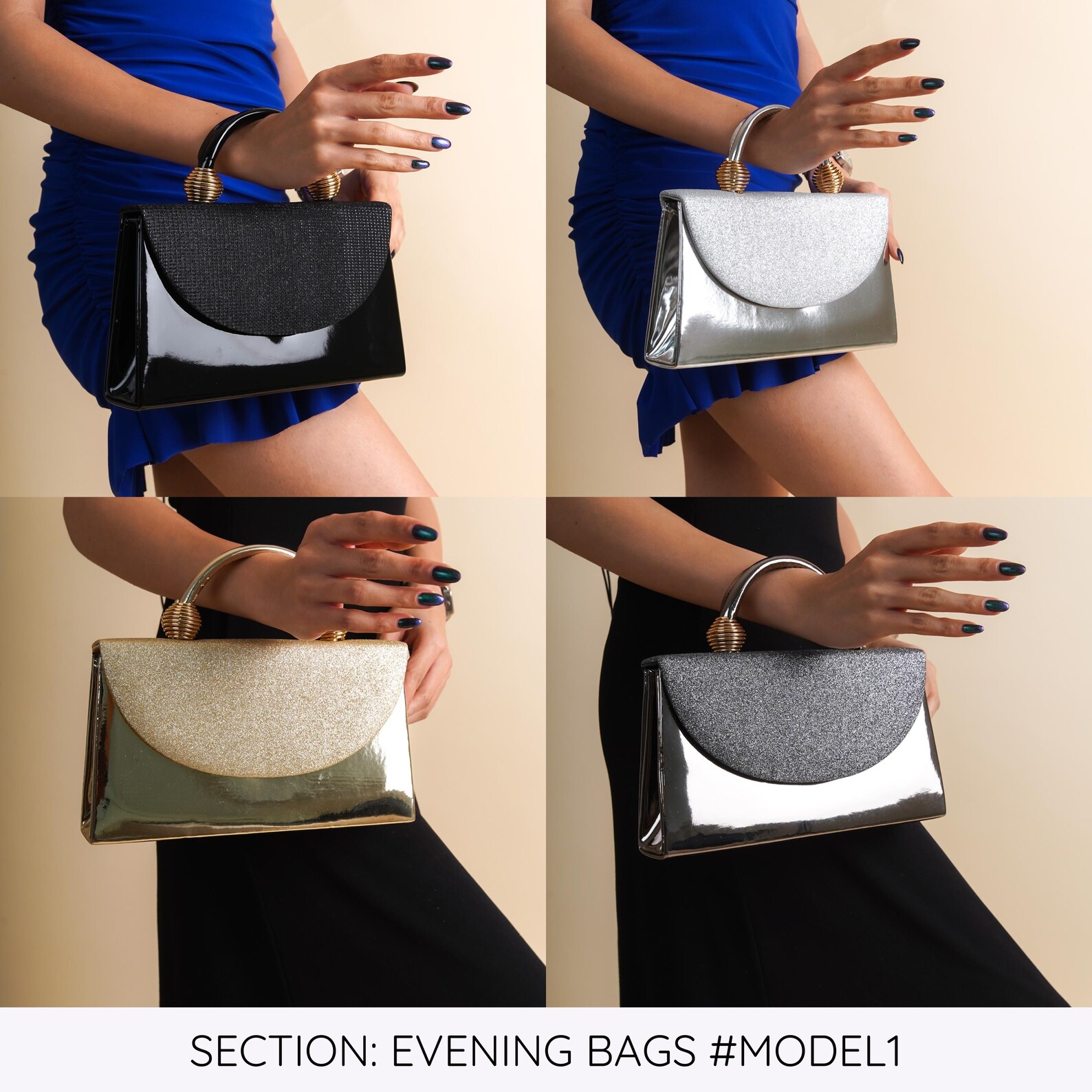 Gold Evening Bag - Evening Clutch - Formal Bag - Gold Bag Wedding ...