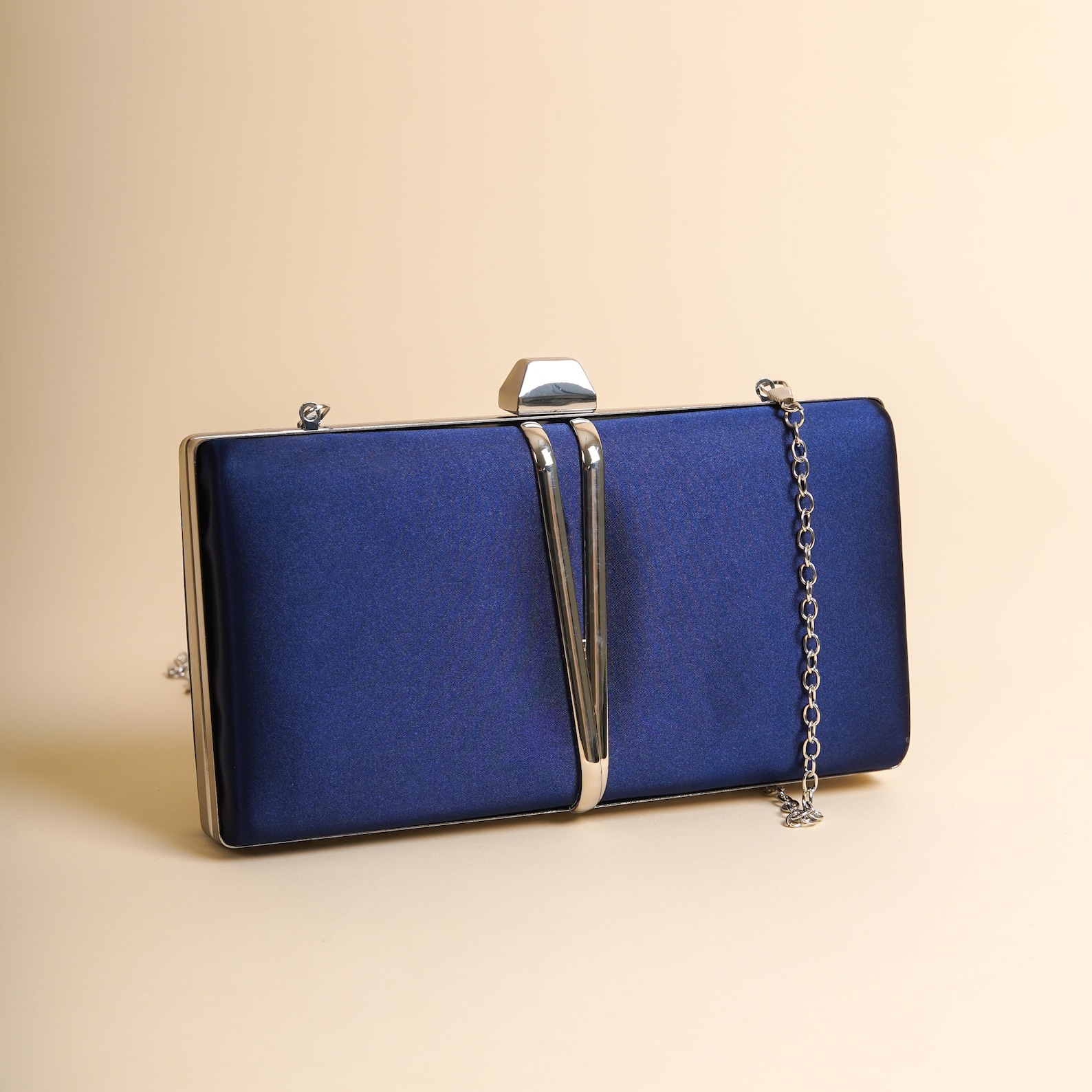 Navy Evening Bag Navy Clutch Bag Leather Clutch Bag Small Leather Purse ...